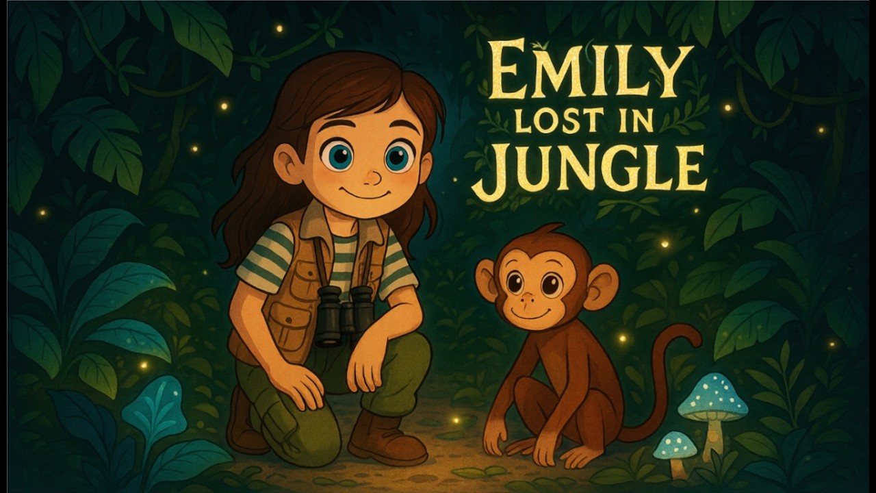 Emily Lost in the Jungle - A Brave and Wild Adventure for Kids - YouTube