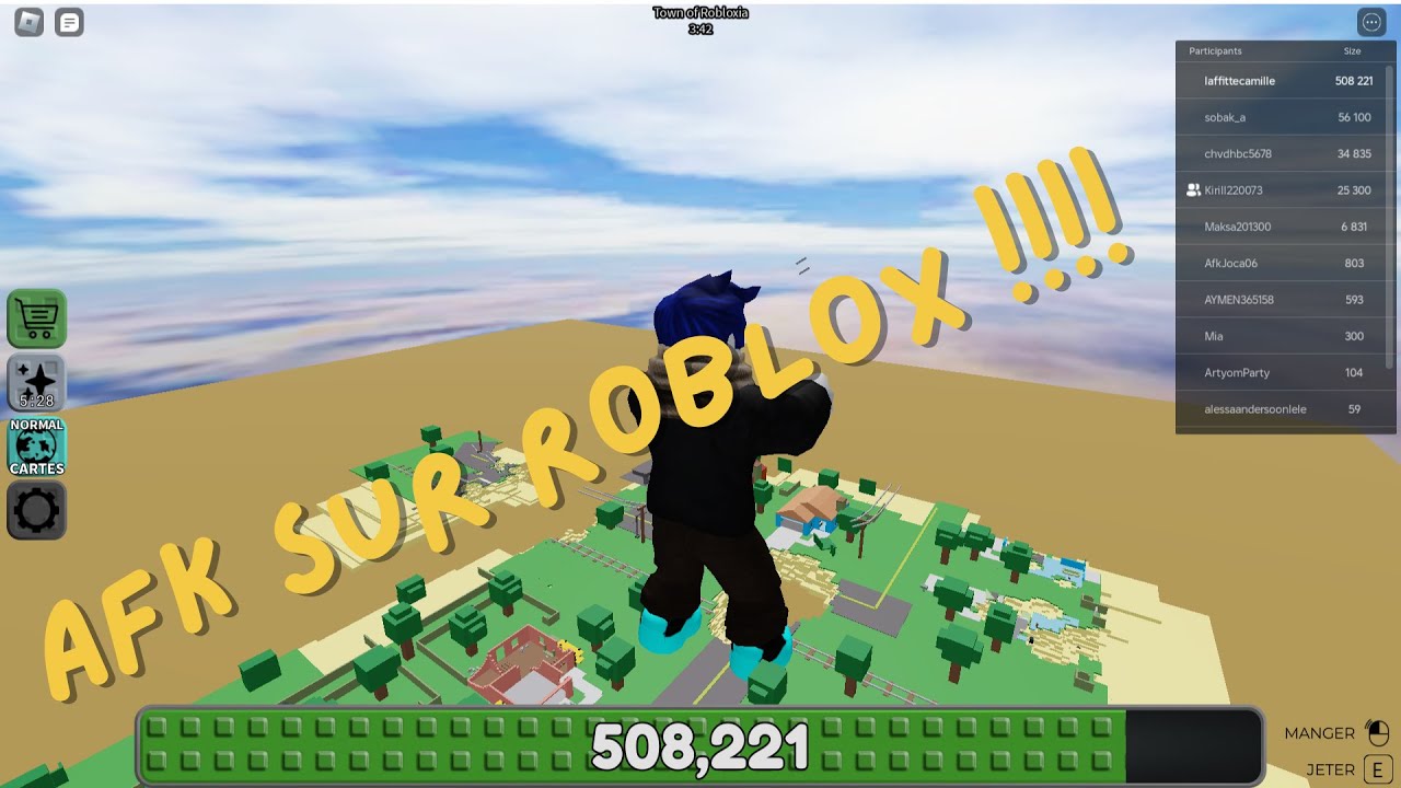🔴 LIVE 🔴 Afk roblox 🛑 | Sur eat the world ! 🍔 (Objectif : 3m de taille ...