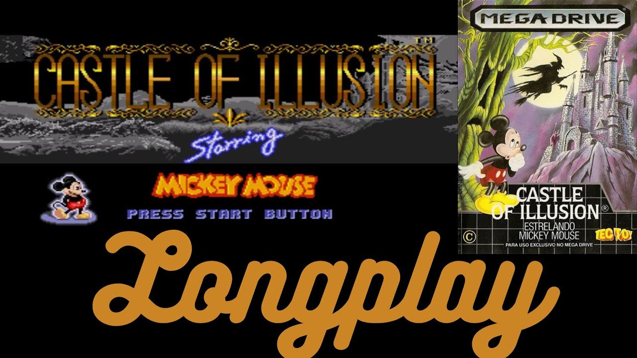 Mickey Mouse Castle Of Illusion Mega Drive Longplay - YouTube
