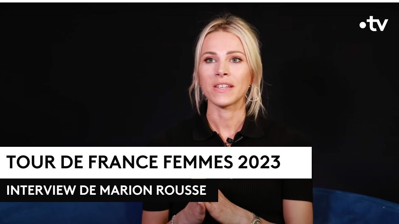 [Interview] Marion Rousse - Tour de France Femmes 2023 - YouTube