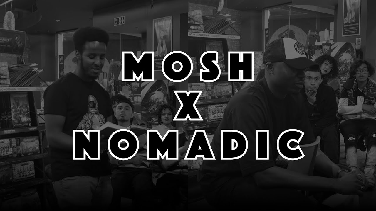 EVENT | Nomadic Libaax and Mosh at Rhymez and Rhythm (Spoken Word Poetry) - YouTube