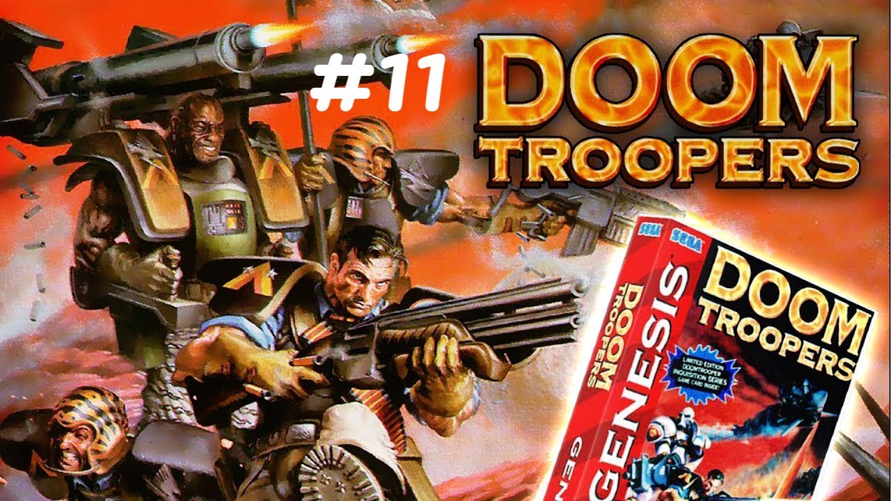 Doom Troopers - The Mutant Chronicles(SEGA/U/BRUTAL/MAX). Попытки пройти без смертей. Стрим №11 ...