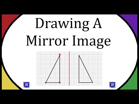 Drawing A Mirror Image - Mathematics