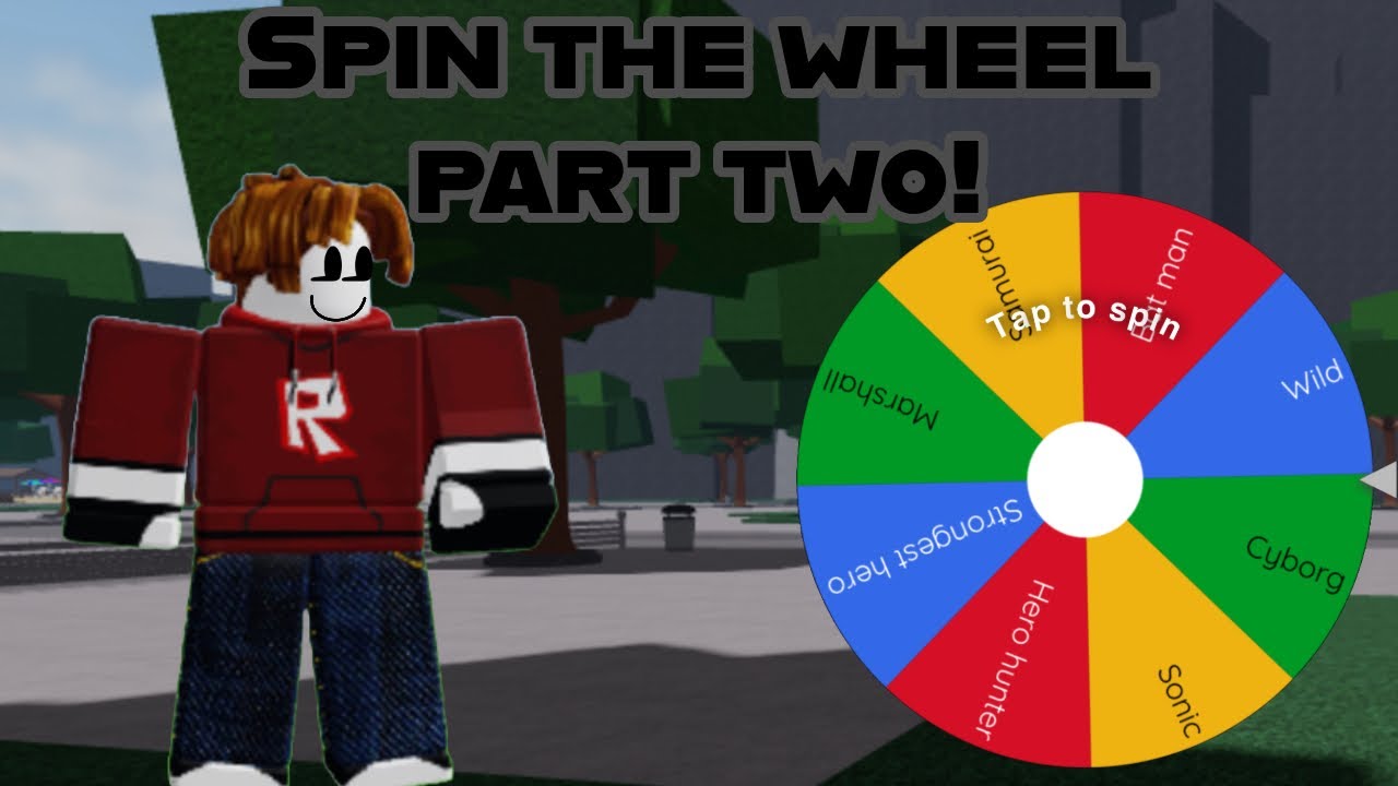 Spin the wheel challenge! | Part two, The Strongest Battlegrounds - YouTube