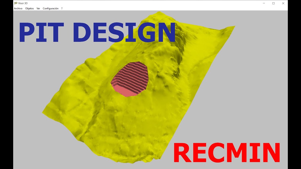 PIT design with RecMin - Diseño de PIT con RecMin - YouTube