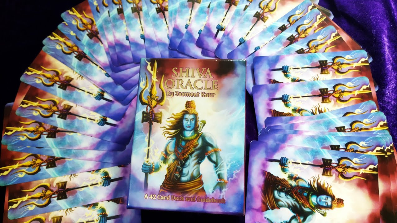 Unboxing and review Shiva oracle cards ️‍🔥 ️‍🔥🌈🌈🌈🌈🌈💥🔥☀🌞🌞 - YouTube
