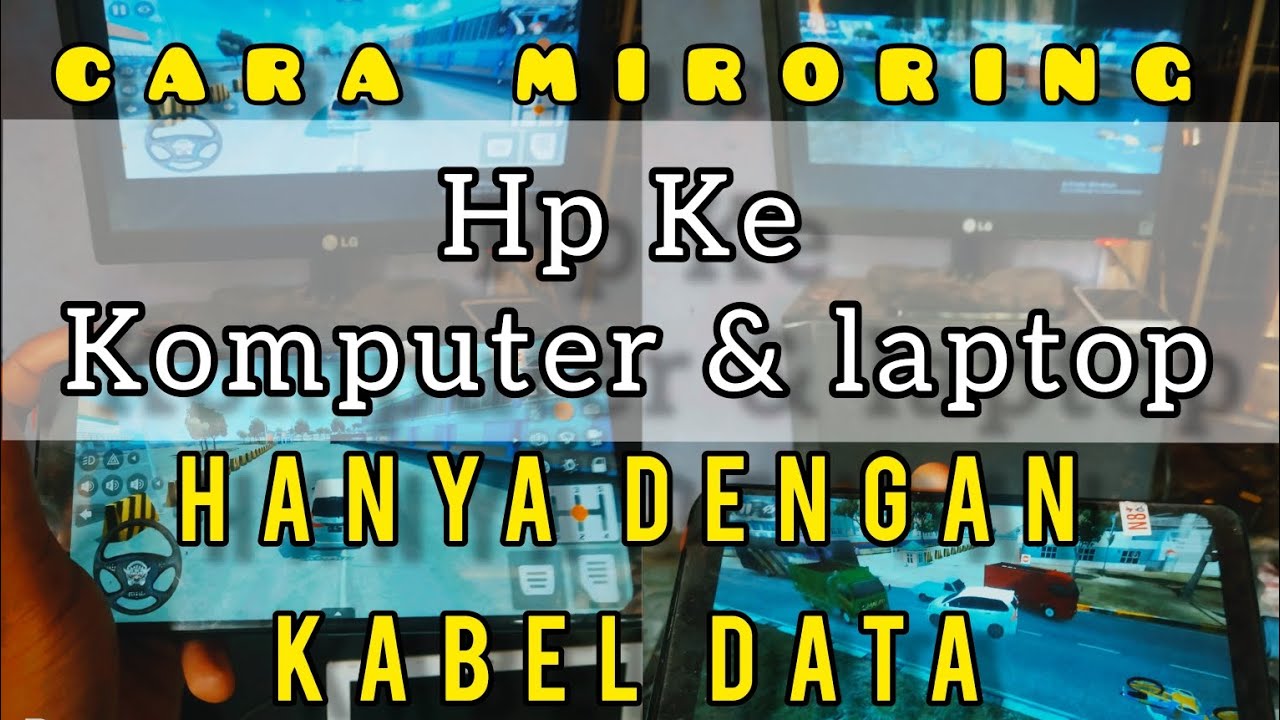 cara Tampilkan Layar Hp Ke layar monitor Komputer & Laptop Dengan Mudah ...