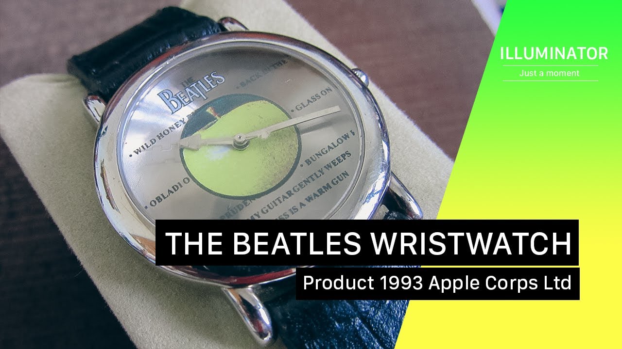 The Beatles Wristwatch | Product 1993 Apple Corps Ltd - YouTube