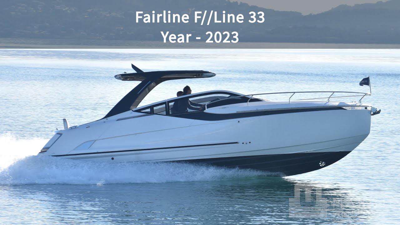 Fairline F//Line 33 HardTop - 2023 - Mediterranean Spec Walkthrough ...