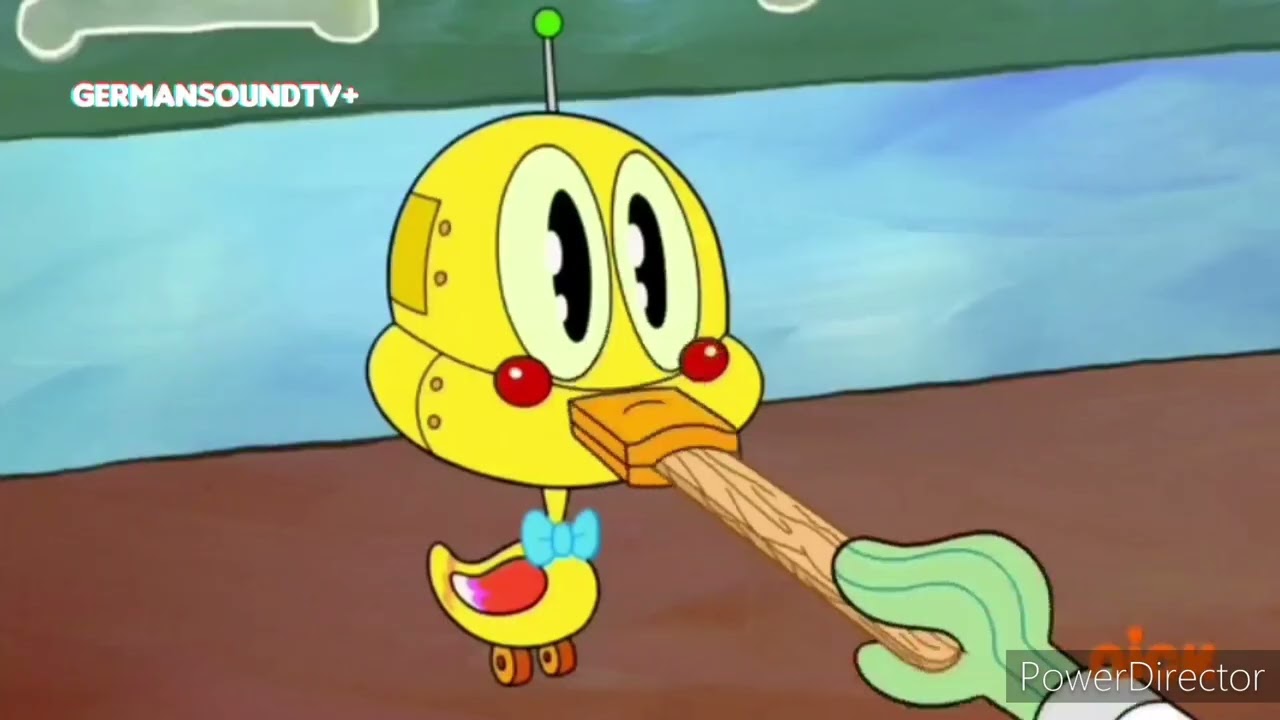 Oh! the cute duck transformation into terrible monster, it was Plankton ...