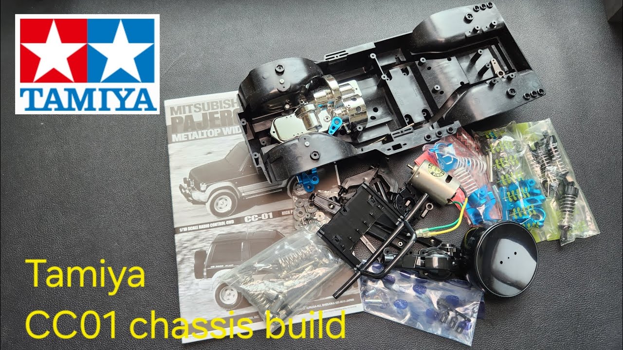 Tamiya CC01 chassis build (Completed one car with spare cc01chassis ...