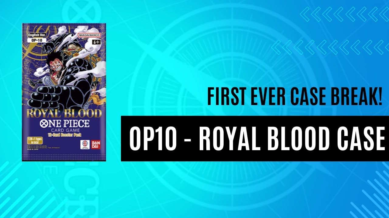 ONE PIECE CARD GAME - OP10 Royal Blood Case Break! - YouTube
