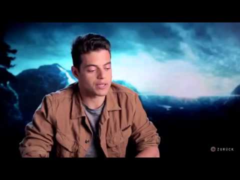 Rami Maleks interview for Until Dawn meet the cast - YouTube