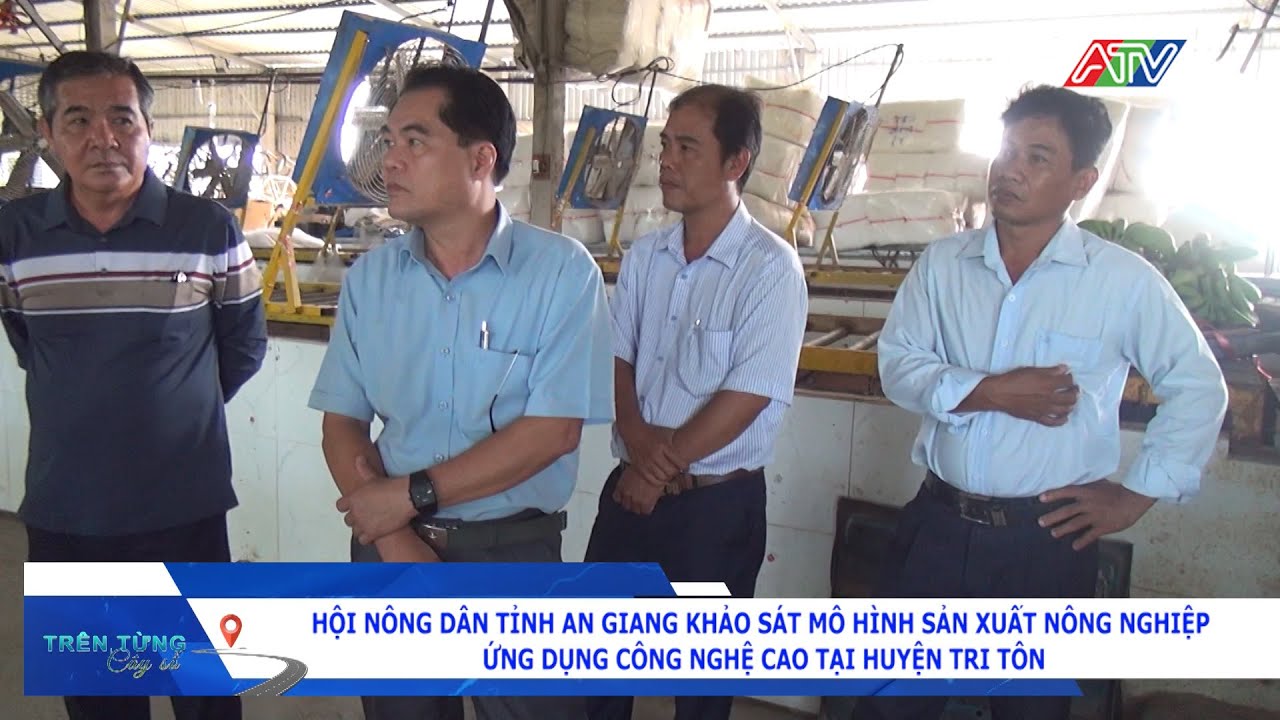 Hội Nông dân tỉnh AG khảo sát mô hình sản xuất nông nghiệp ứng dụng ...