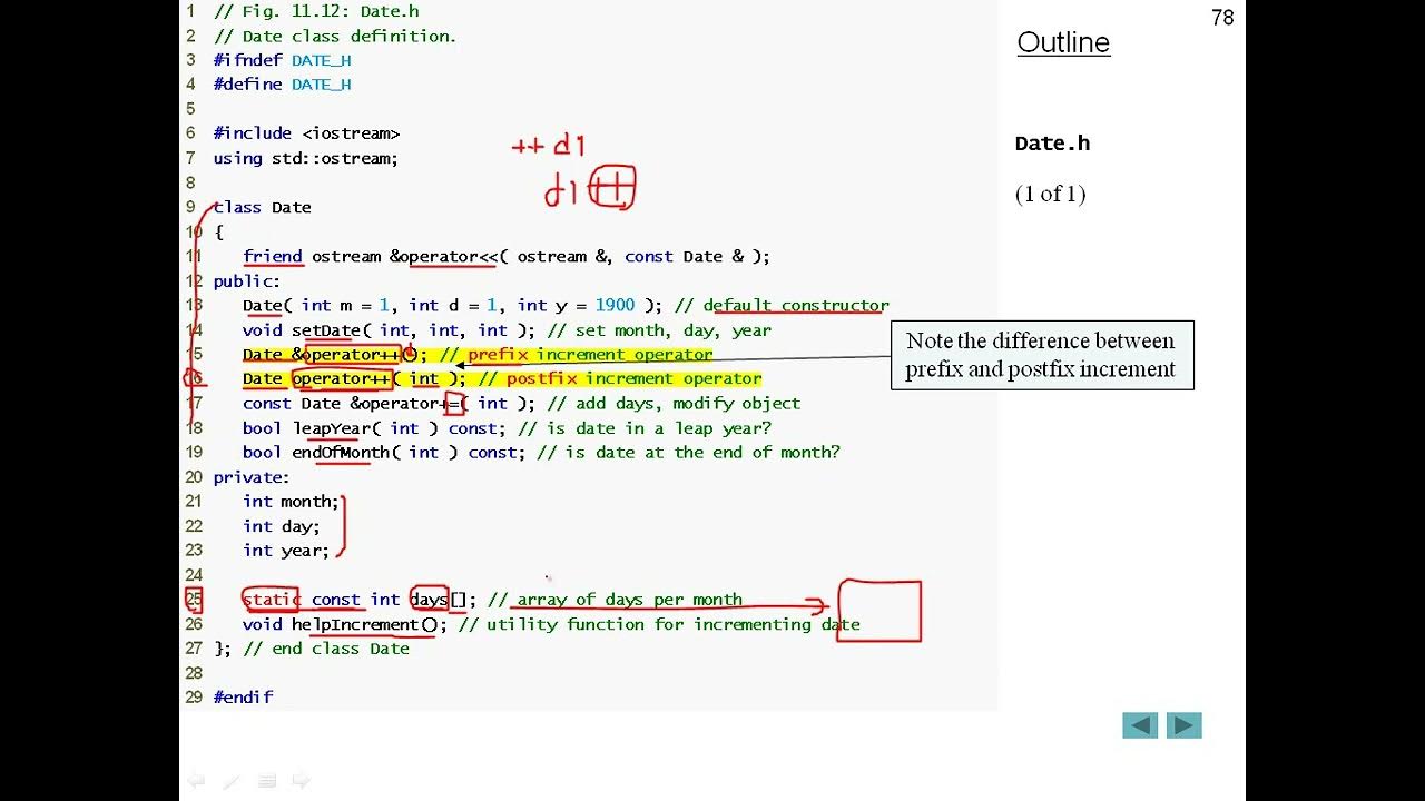 11. Operator Overloading: String and Array Objects-4 - YouTube