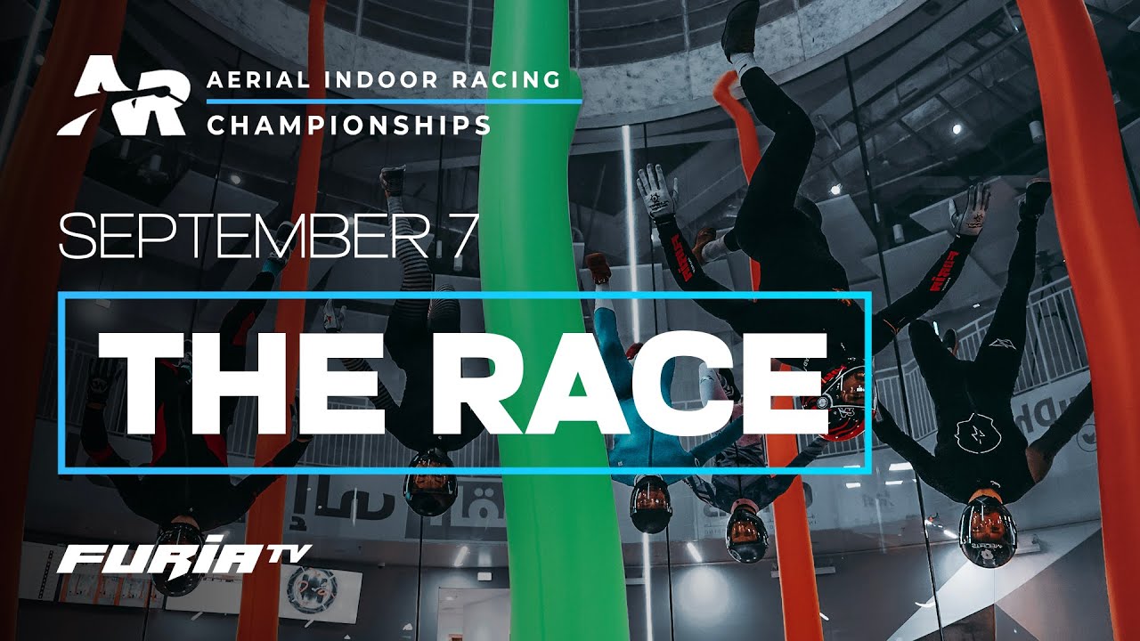Aerial Indoor Racing Championships / The Race / Abu Dabi - YouTube