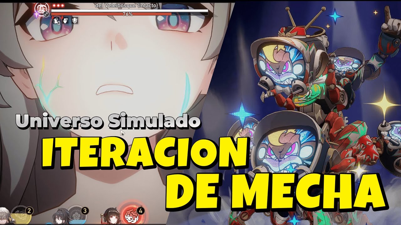 Universo Diferenciado V4 ITERACION DE MECHA , SE VA PONIENDO MAS ...