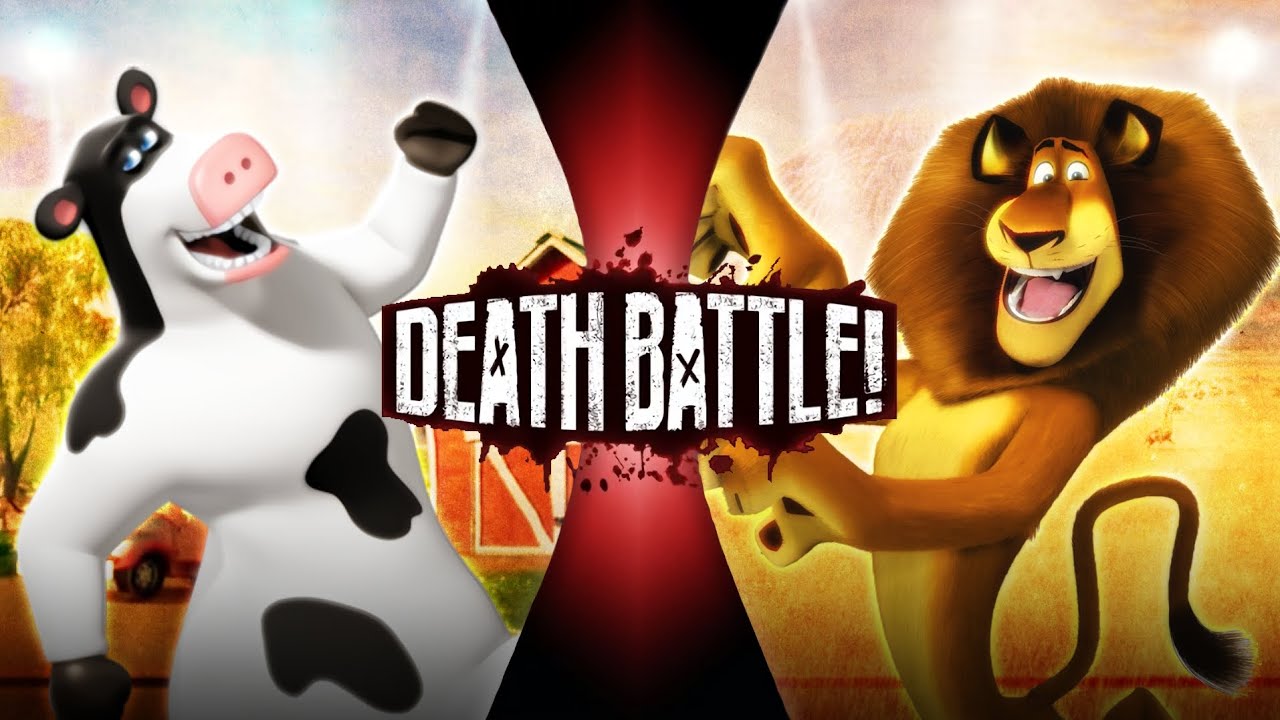 Otis VS Alex (Barnyard VS Madagascar) DEATH BATTLE! fan made trailer ...