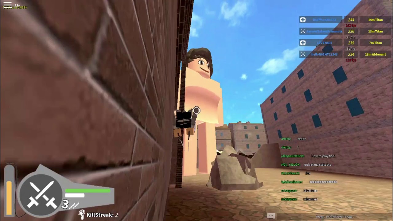 Attack on Titan Downfall | Roblox - YouTube