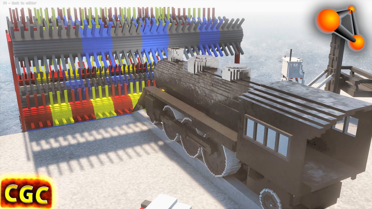 Giant Shredder & Cars TearDown #1 - YouTube