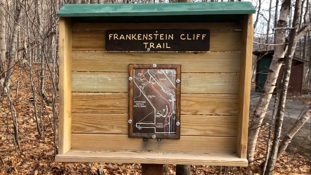 Frankenstein Cliff - NH White Mountains - Trace hike - YouTube