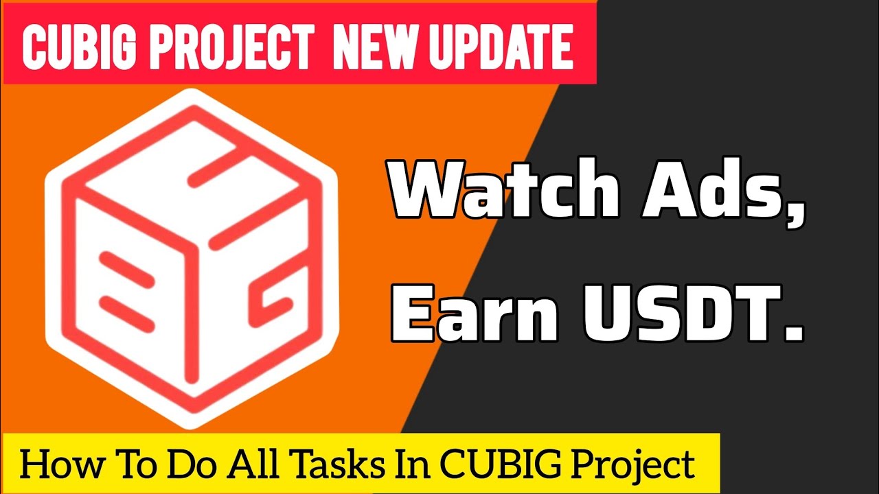 CUBIG Project New Update| How To Do CUBIG Tasks To Earn Points | Watch ...