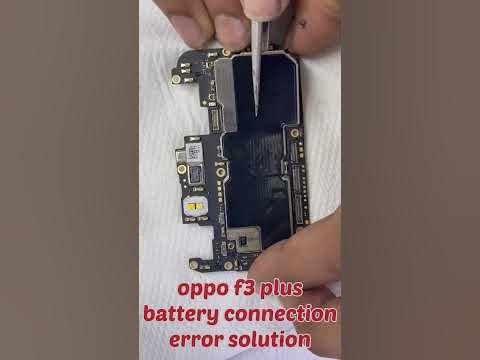 oppo f3 plus battery connection error solution - YouTube