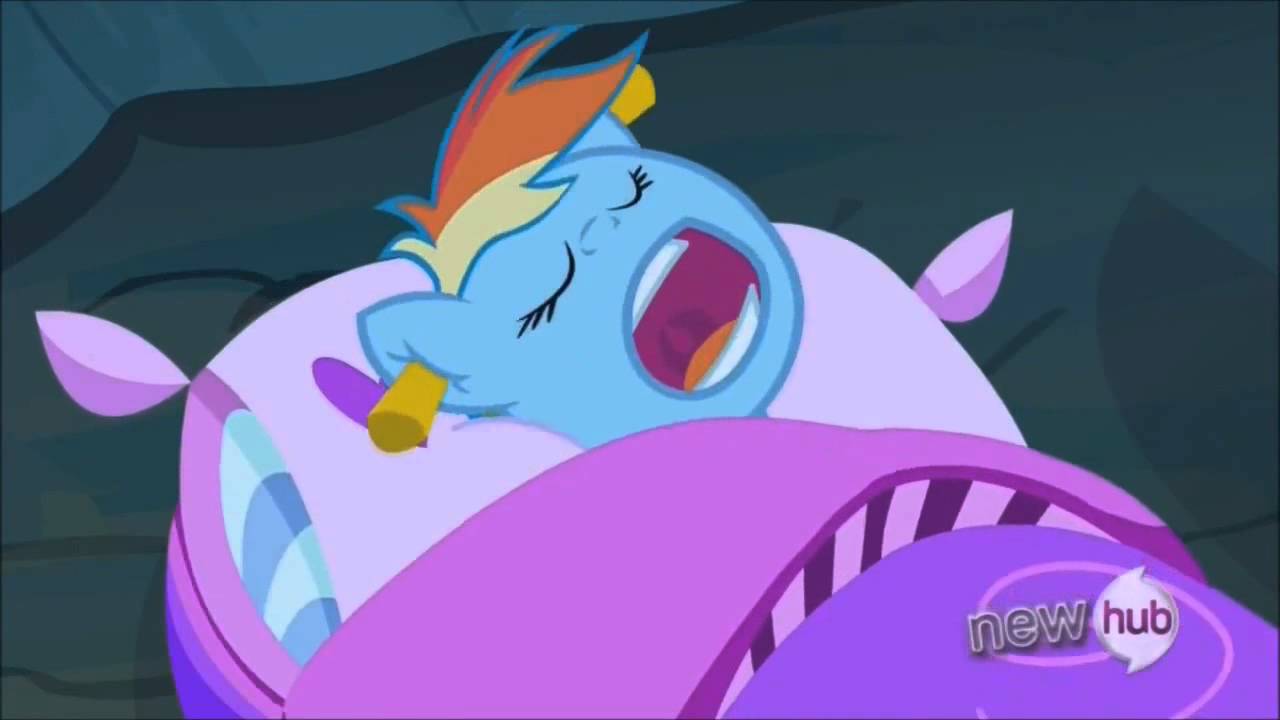 Rainbow Dash - (Headless horse snore) - YouTube