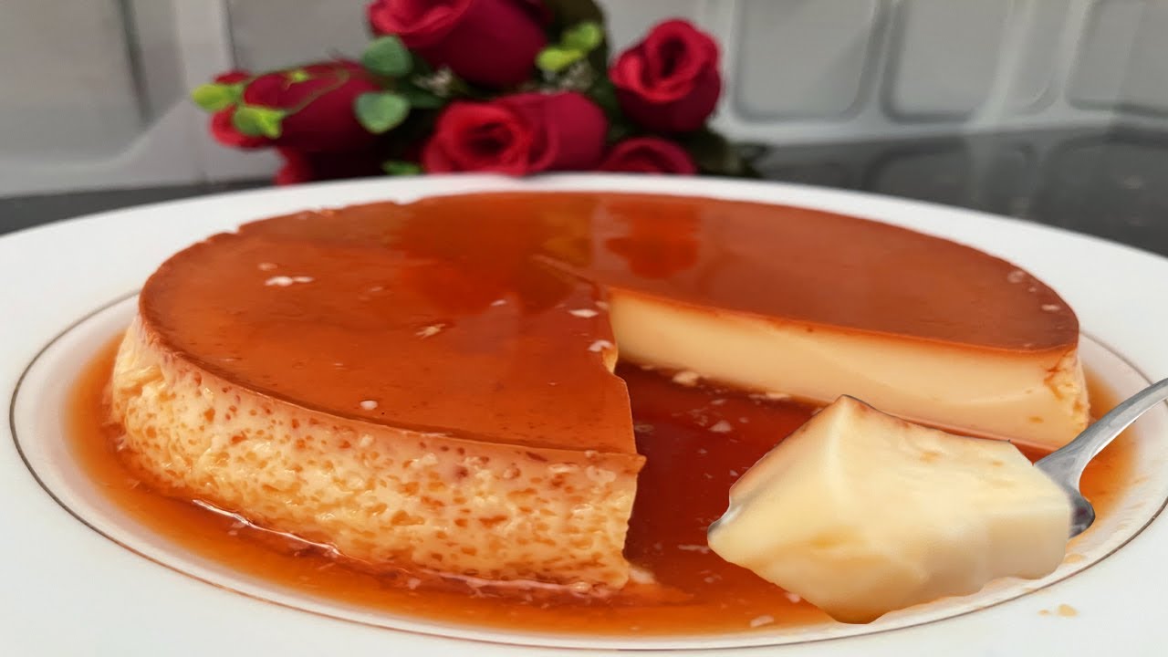 3 ingredients Cream Caramel Dessert | Hola Kitchen - YouTube