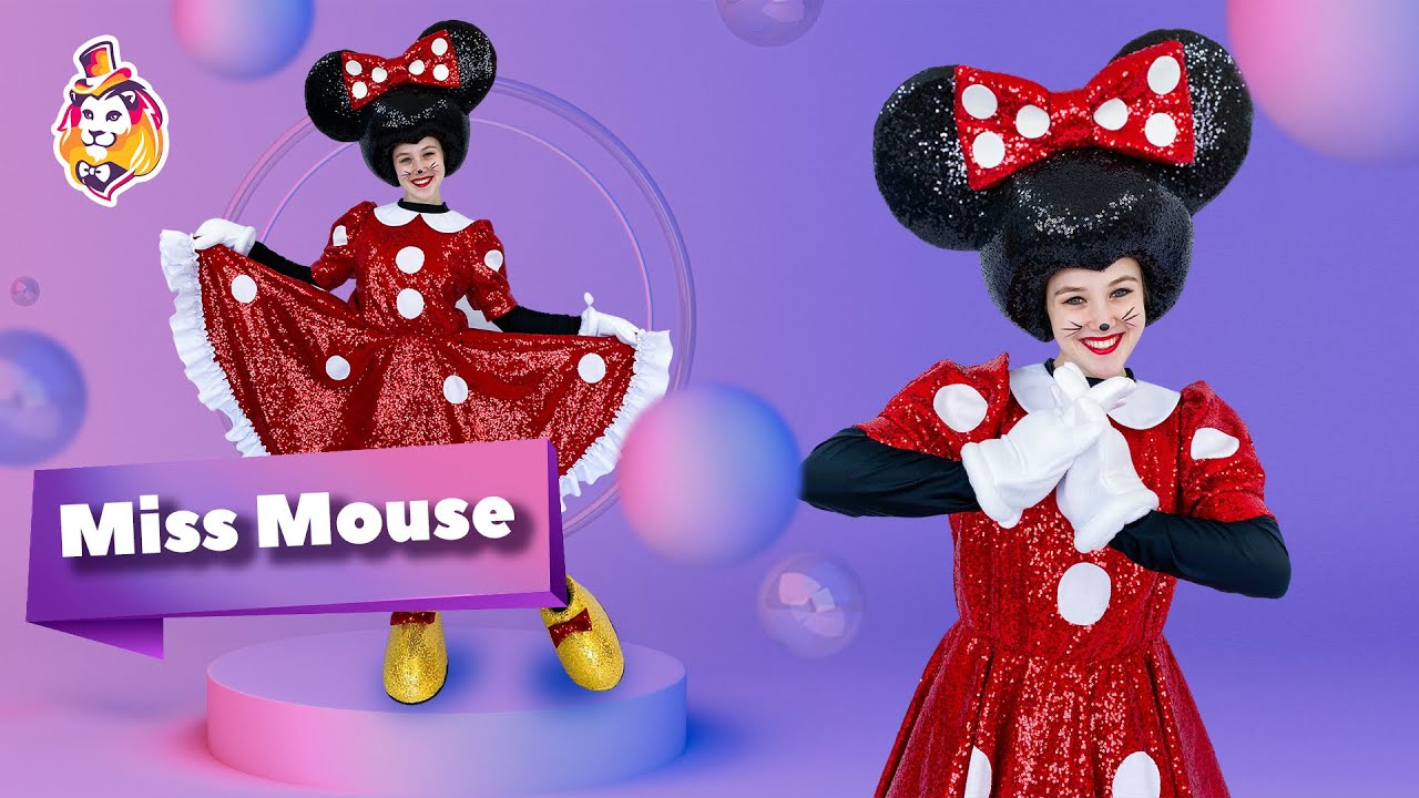 Miss Mouse sequins Carnival сostume - YouTube
