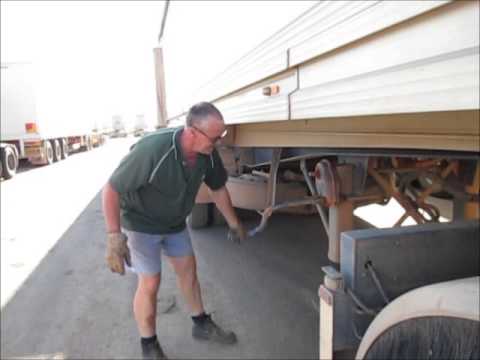 TRIPLE ROAD TRAIN (AB Triple), NEAR MITCHELL, QUEENSLAND, AUSTRALIA ...