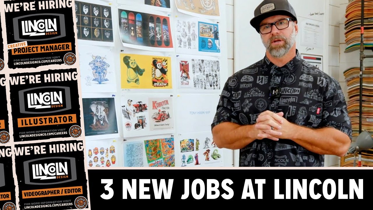 3 New Jobs at Lincoln Design Co. - YouTube