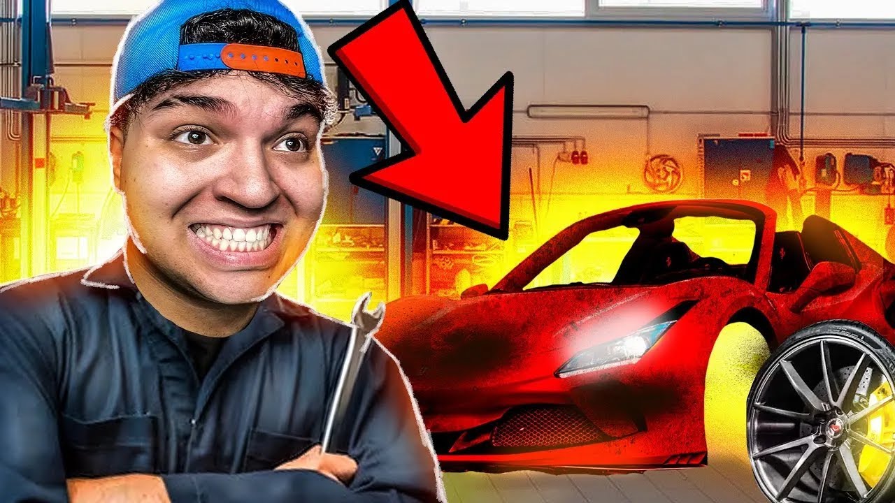 I BECAME A MECHANIC FOR A DAY TO BUY MY DREAM CAR!! (Car Mechanic ...