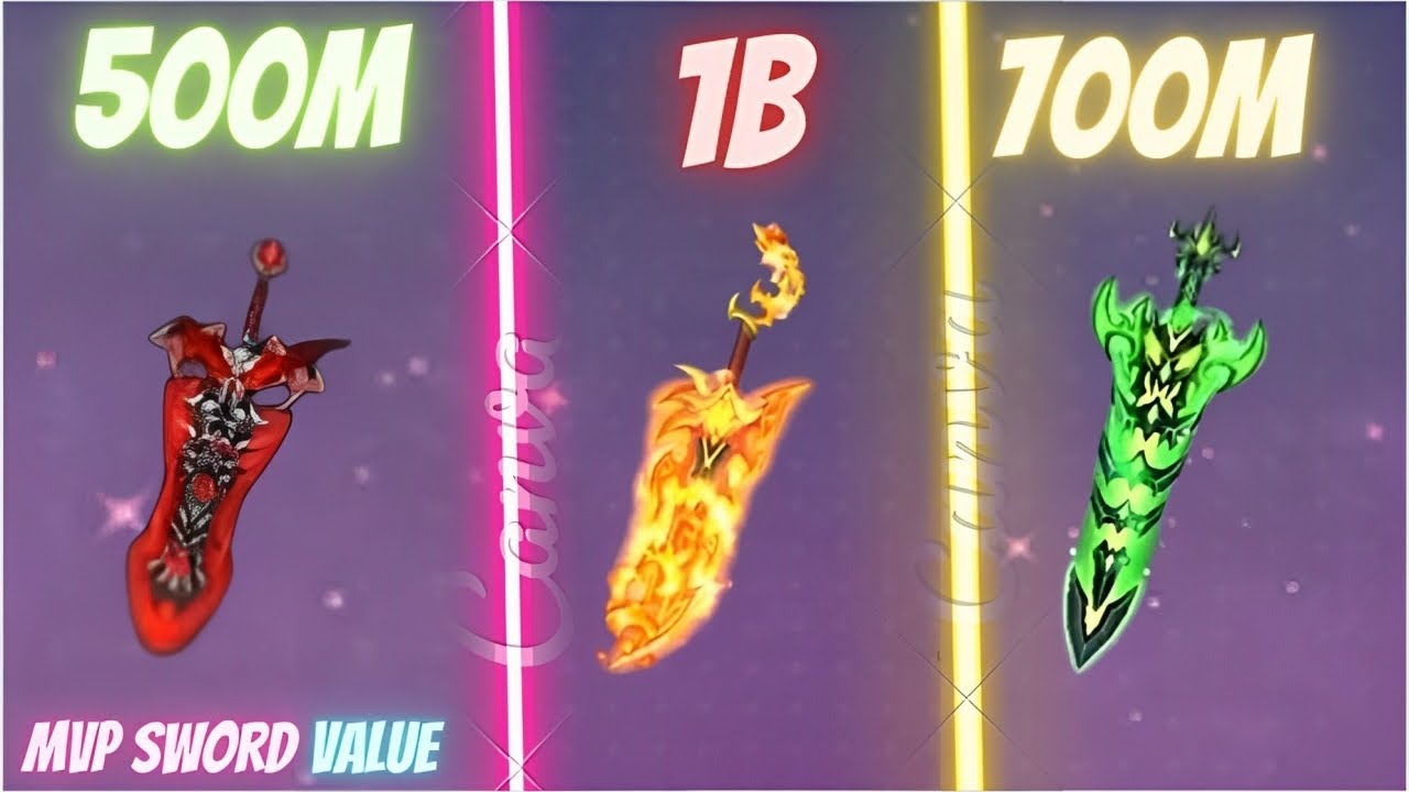 All Mvp Sword Value (December) in Skyblock Blockman Go - YouTube