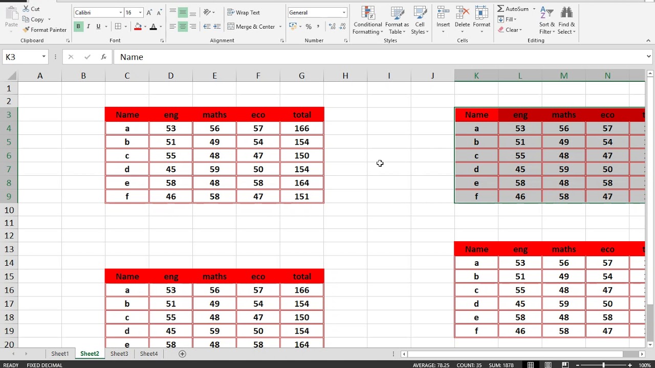 4th class video clipboard group in excel - YouTube