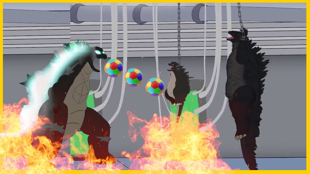 Baby Godzilla GLAMROCK FREDDY vs Godzilla [HD] - Coffin Dance Song Meme ...