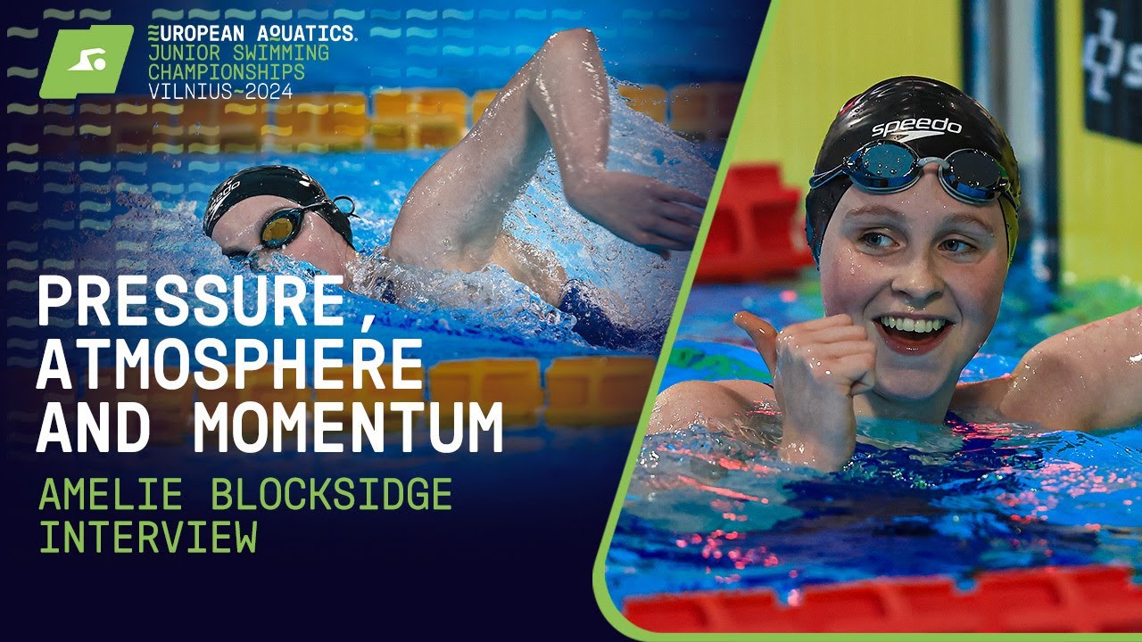 Amelie Blocksidge Defies Nerves To Win Gold | Vilnius 2024 - YouTube