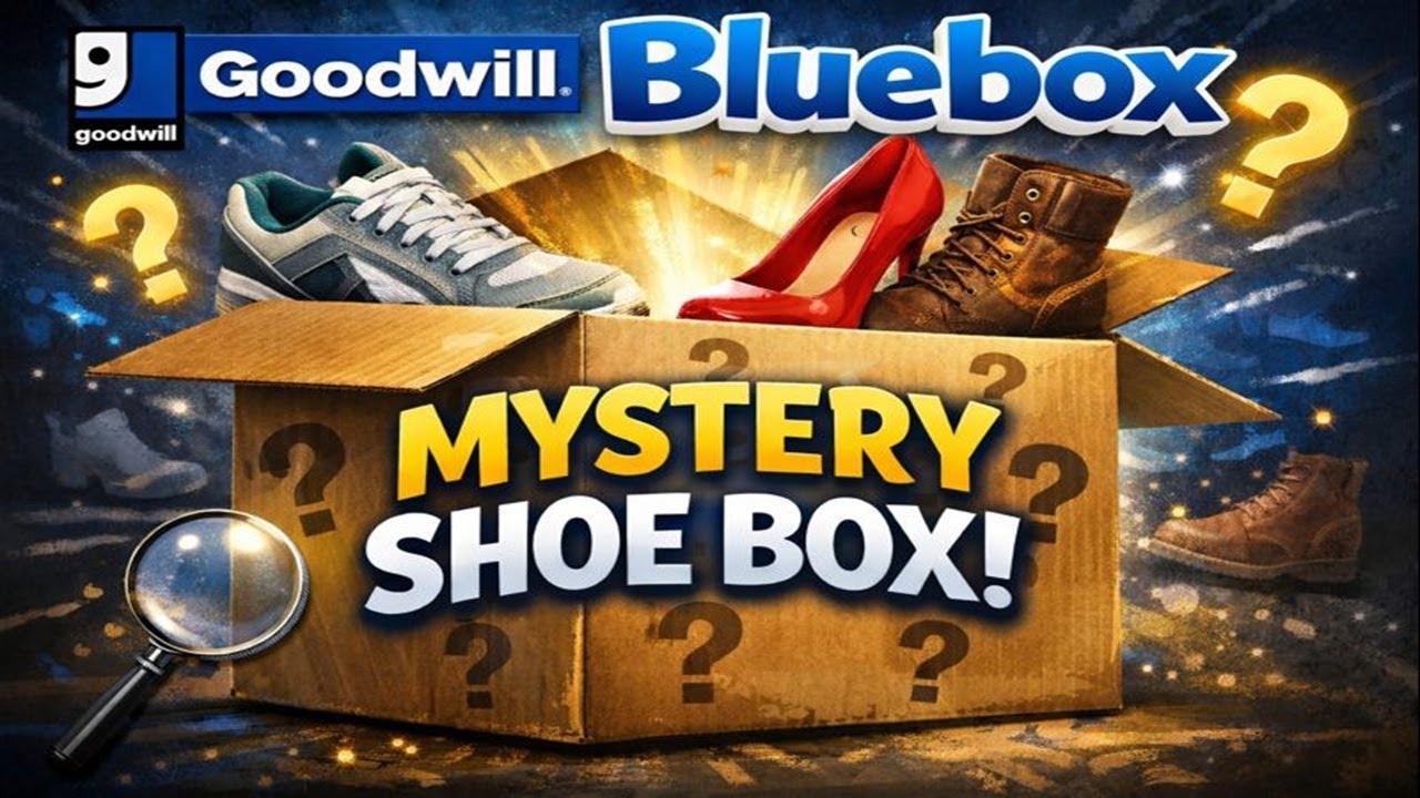 😍 Goodwill Bluebox Mystery Shoe Box Unboxing👟📦 | Was It Worth It ...