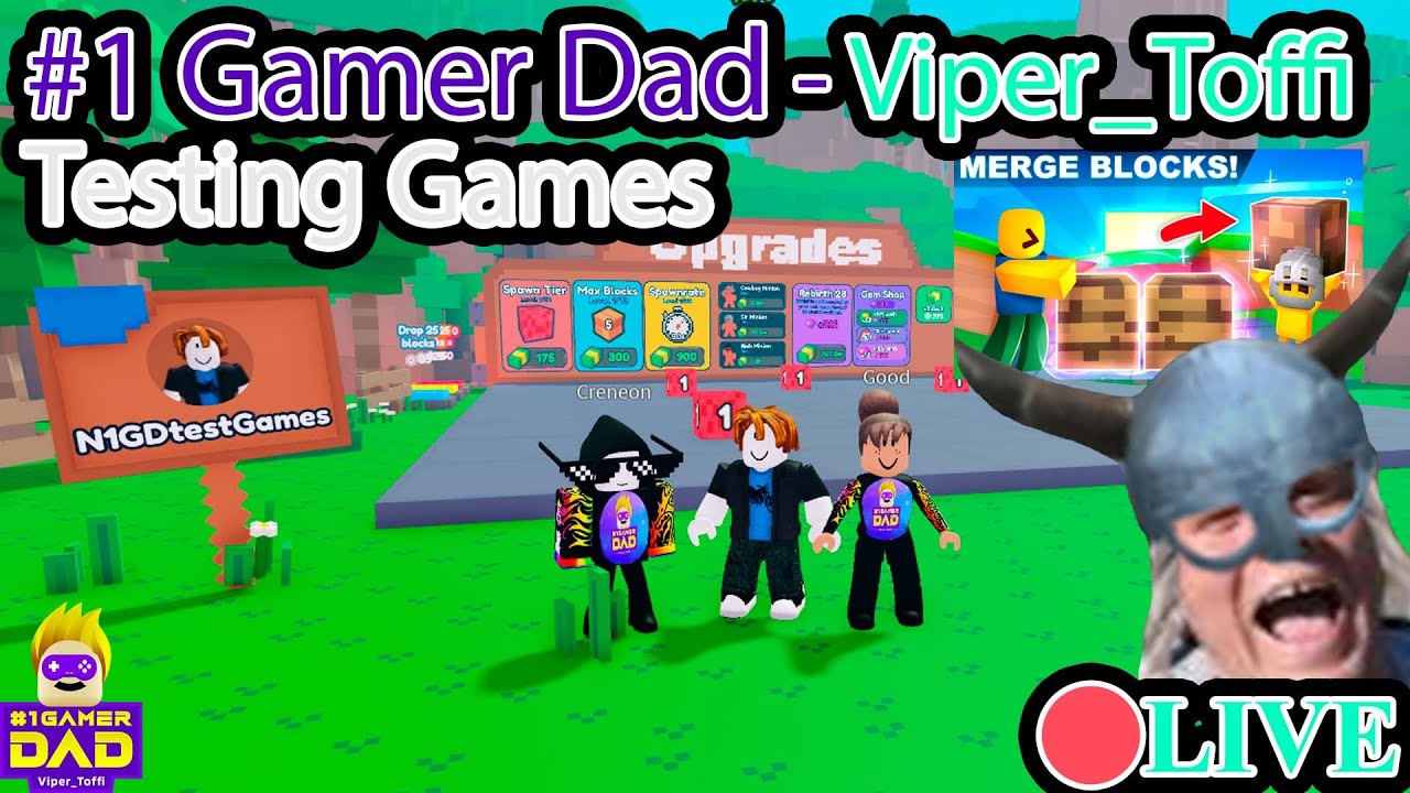 🔴LIVE Lets Play Merge Simulator together - A small fun game on Roblox ...