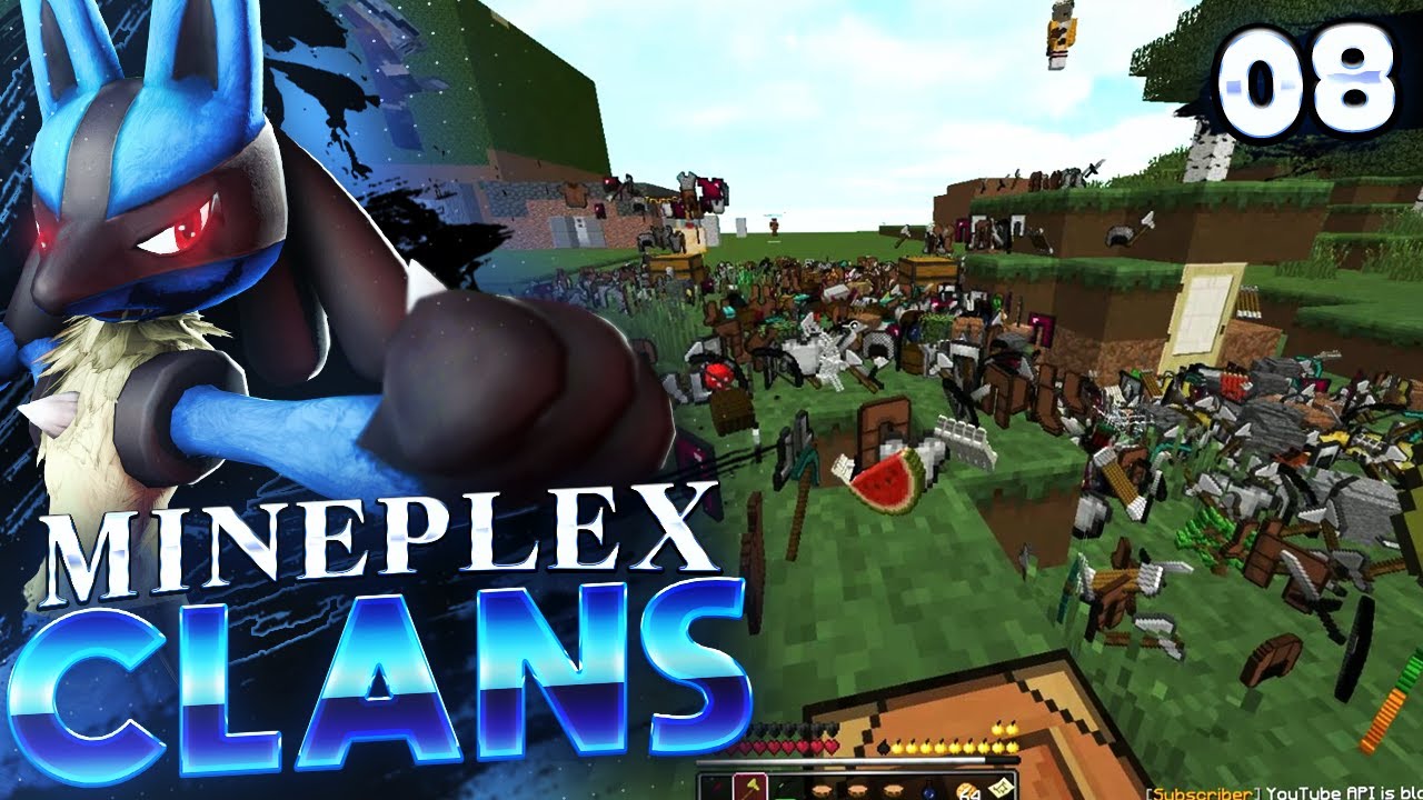 ADMINS UNCLAIM HACKER CLAN AND DESTROYS THEIR BASE! | Mineplex Clans S6 ...