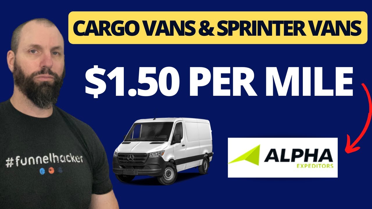 Make $1.50 A Mile With A Cargo Van Business!!#courier #medicalcourier # ...