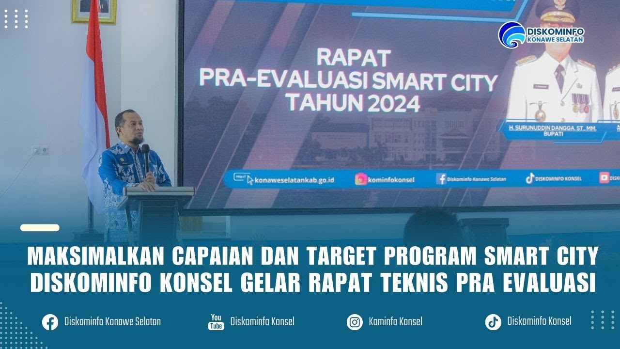 Rapat Pra Evaluasi Smart City Tahun 2024 - YouTube