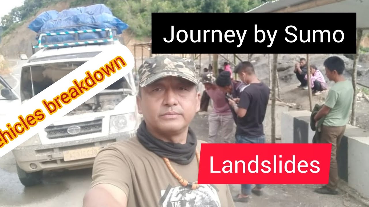 Travel by Sumo ll hanging bridge ll Landslides/Sumo breakdown. - YouTube