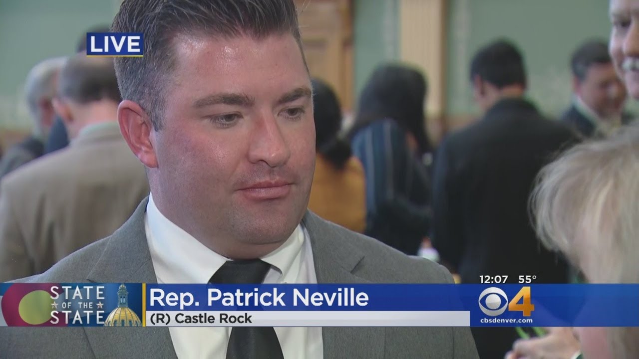 Colorado Rep. Patrick Neville Reacts To State Of The State Speech - YouTube