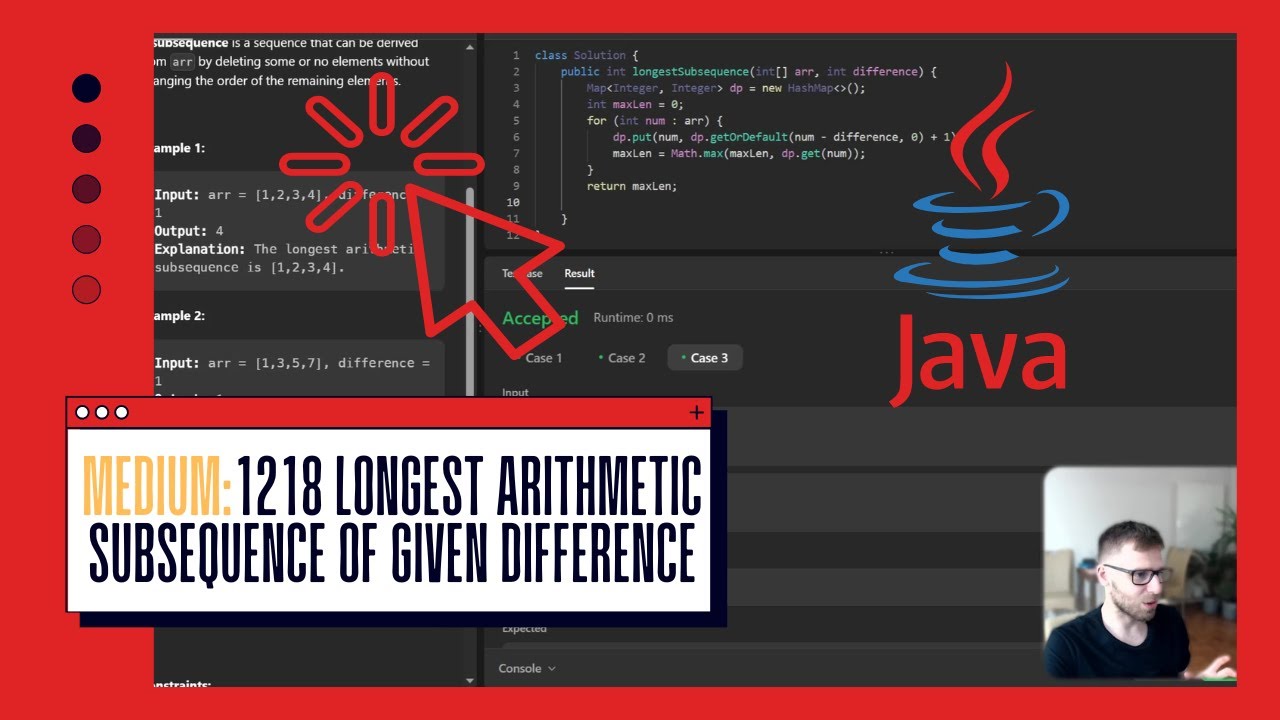 Java Coding Mastery: Dynamic Programming with 'Longest Arithmetic ...
