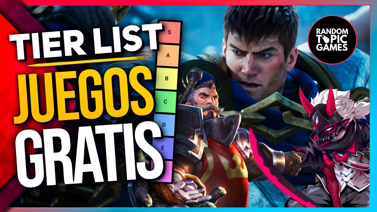 TIER LIST de Videojuegos FREE TO PLAY ( ¡100 Juegos! ) - YouTube