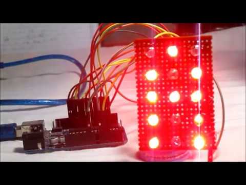 How to Make a 3X5 LED Matrix at home | DIY | Arduino - YouTube