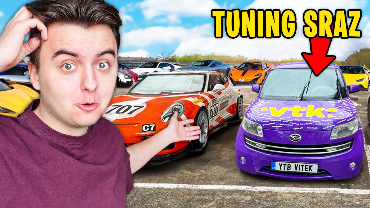 Vzal jsem Nejhnusnější Auto na Tuning Sraz! - YouTube