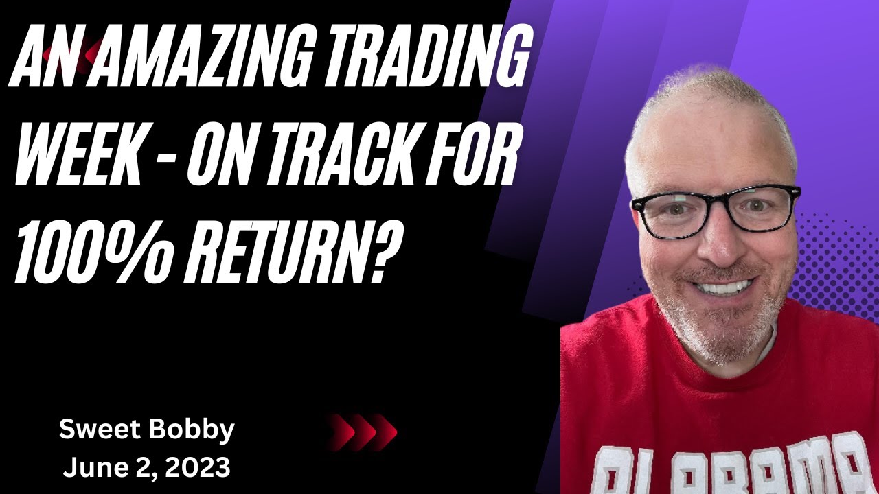 An amazing trading week - on track for 100% return? - YouTube