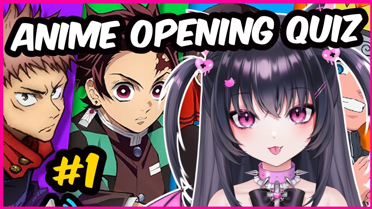 Guessing The Anime Opening | Pt. 1 EASY - YouTube